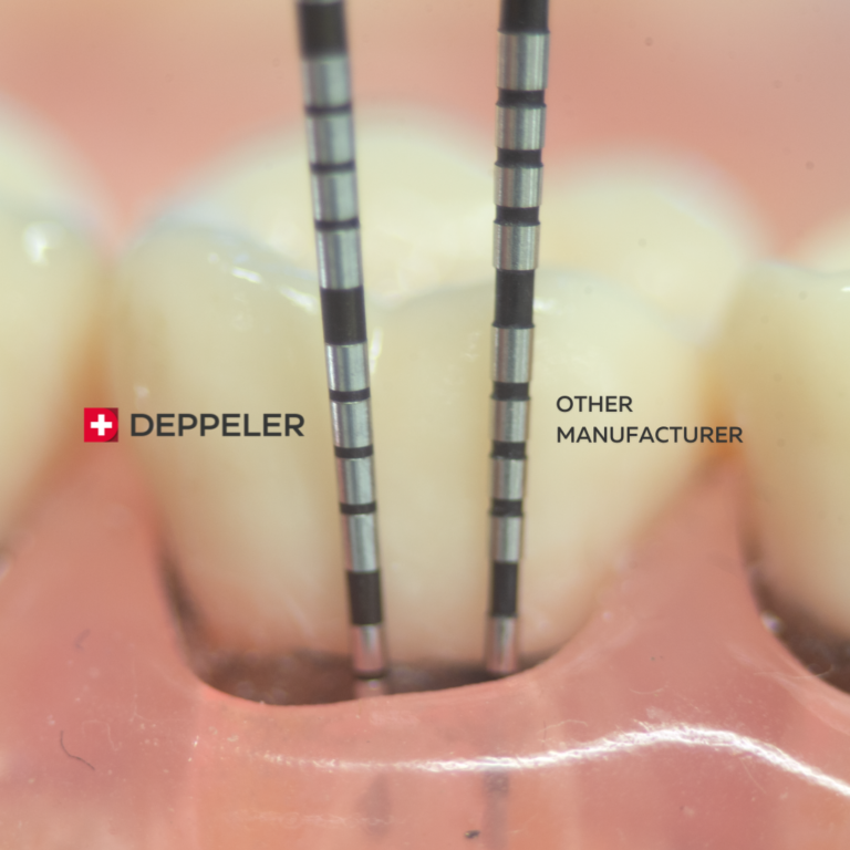 Periodontal Probe UNC15 • Swiss-made, high quality • Deppeler SA